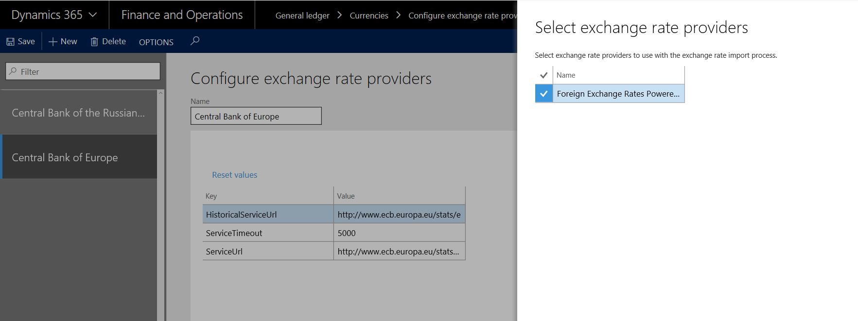 OANDA Exchange rates in Dynamics 365 for Financials and Operations ...