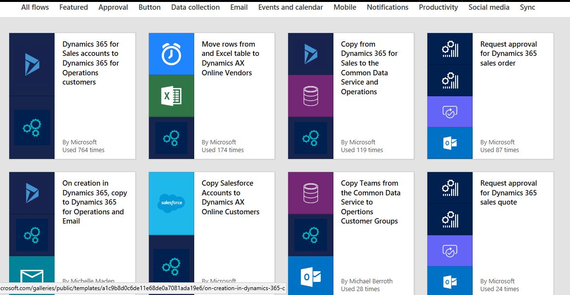Using Flow to create records in Dynamics 365 for Finance and Operations ...