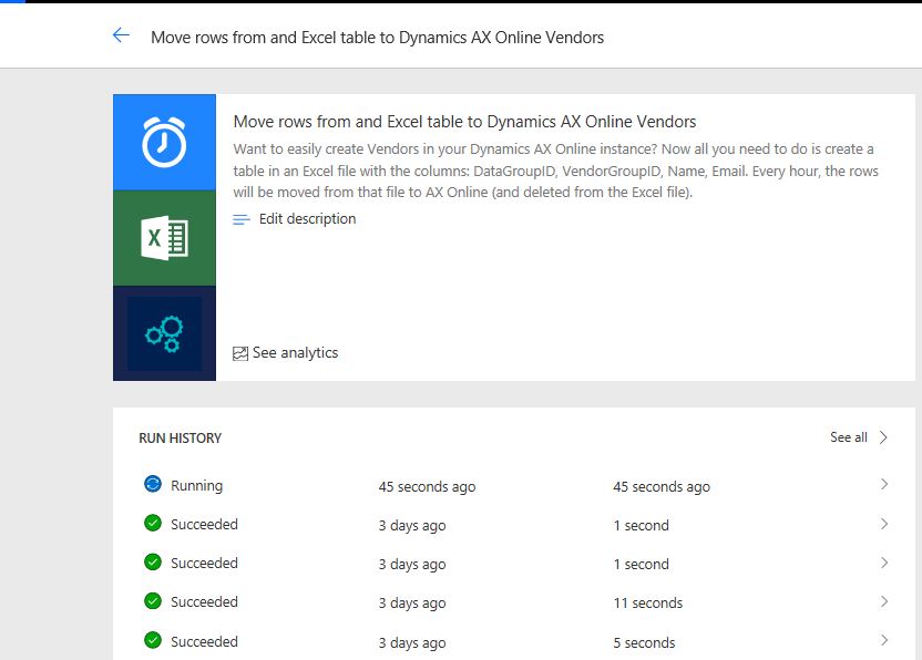 Using Flow to create records in Dynamics 365 for Finance and Operations ...