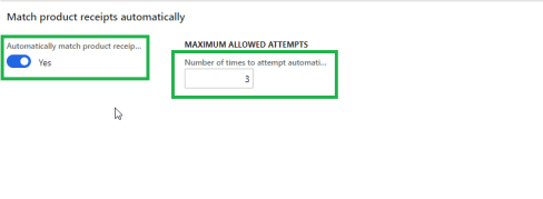 Vendor invoices – matching receipts to vendor invoice lines and Pre ...